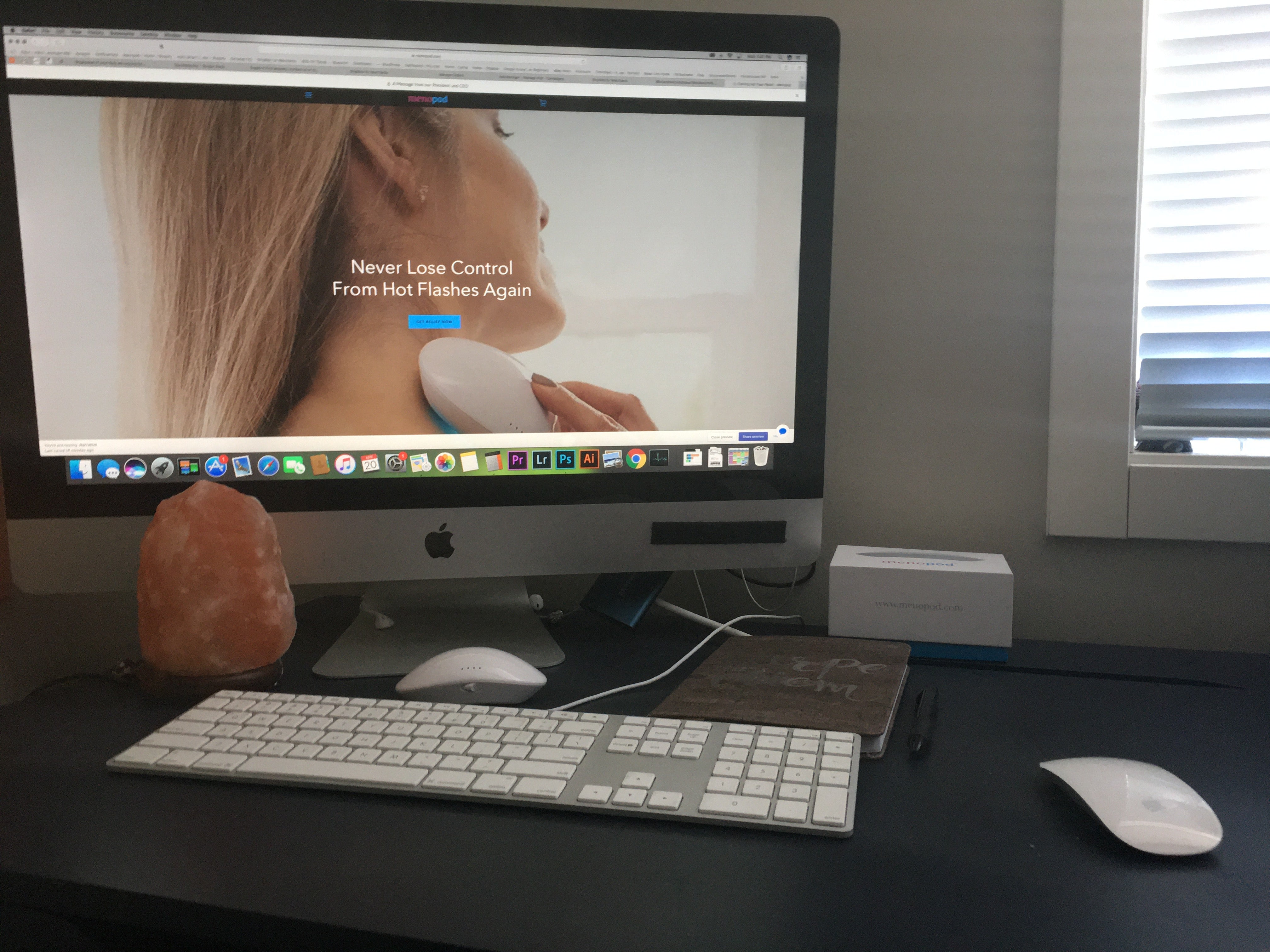 Working From Home with Hot Flashes – Menopod